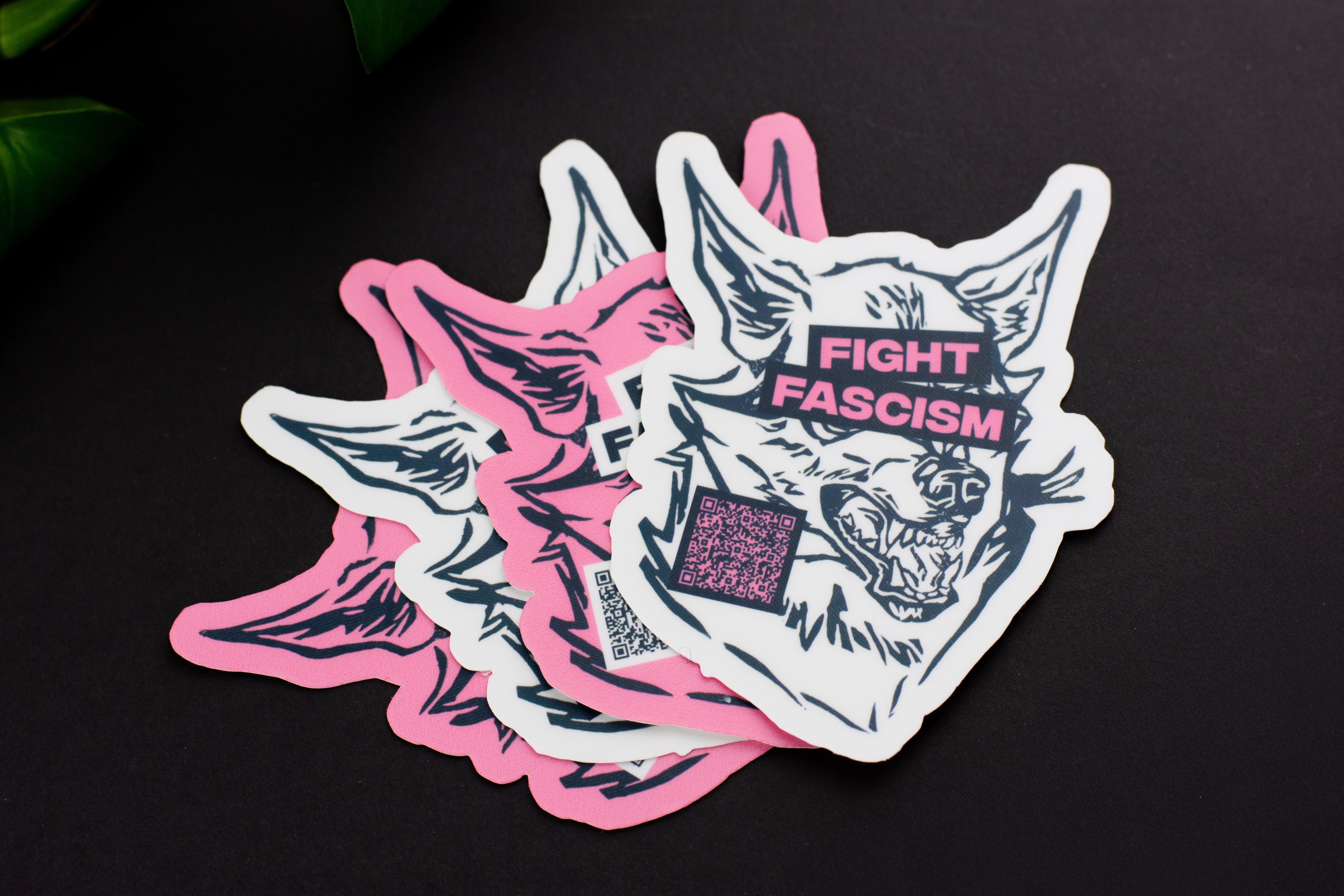 Fight Fascism Sticker – Erin Fong Studio