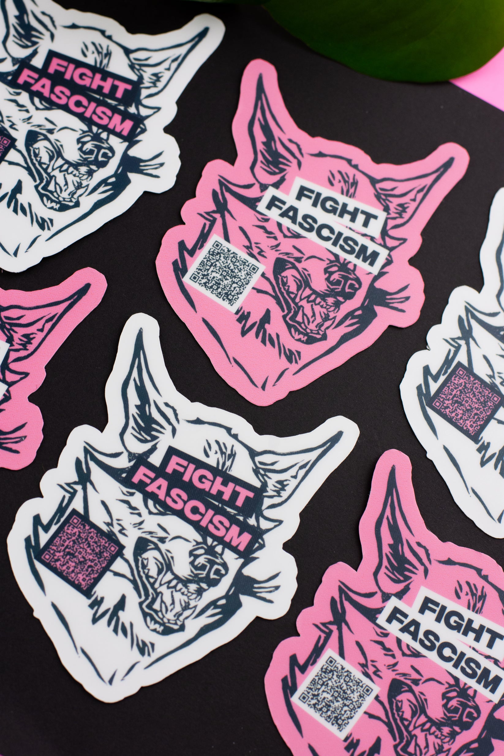 Fight Fascism Sticker – Erin Fong Studio