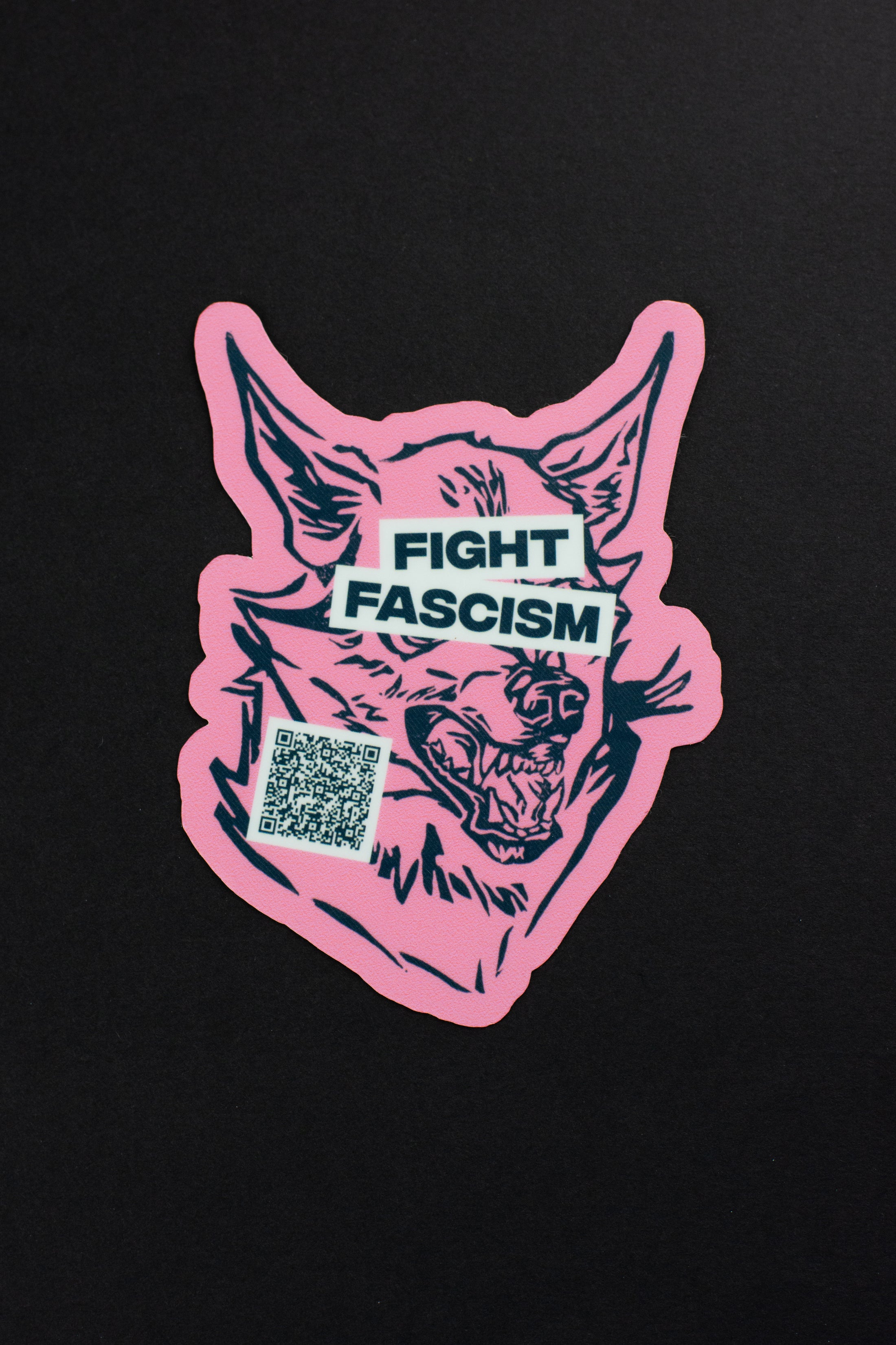 Fight Fascism Sticker – Erin Fong Studio