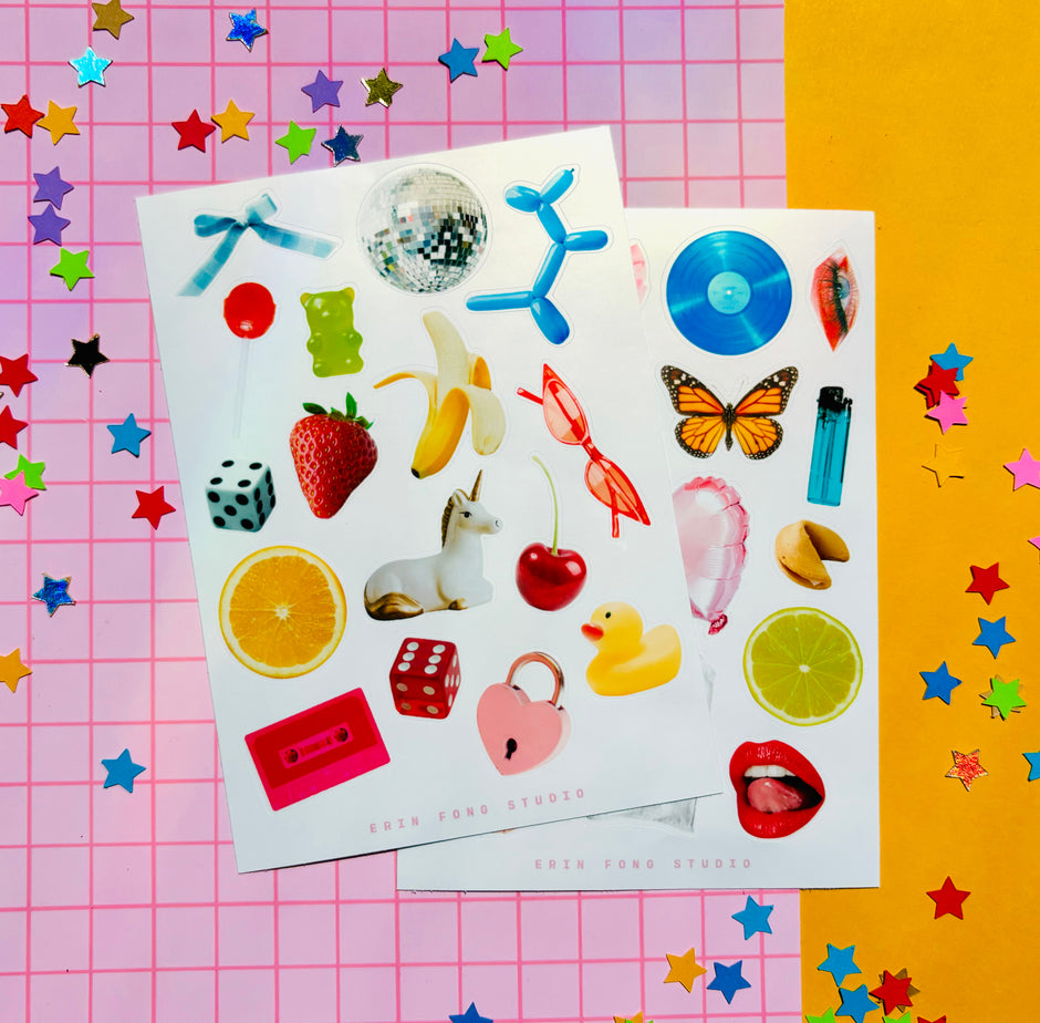 Sticker Sheets – Erin Fong Studio